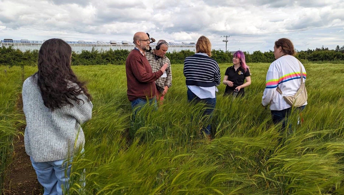 BBC Landward filming highlighting R-evolve and Cousin science | Cousin ...